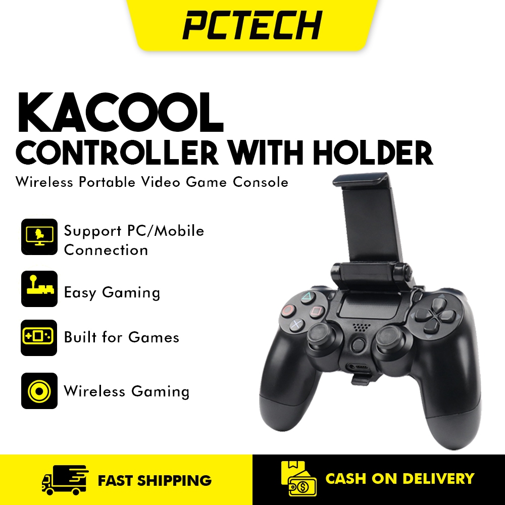 Wireless Gamepad Controller Double Motor Game Bluetooth Console with ...