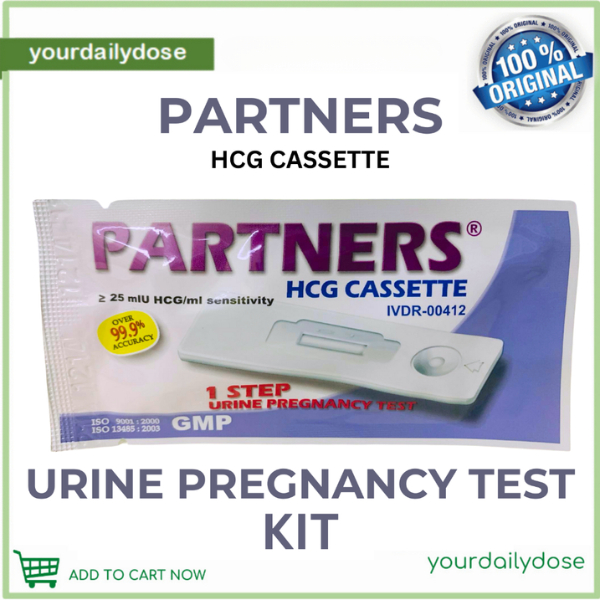 Partners HCG Test Cassette (Pregnancy Test Kit) | Shopee Philippines