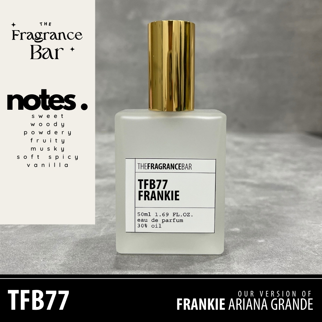 TFB77 Frankie for men and women 50ml 30% oil based by The Fragrance Bar | Shopee Philippines