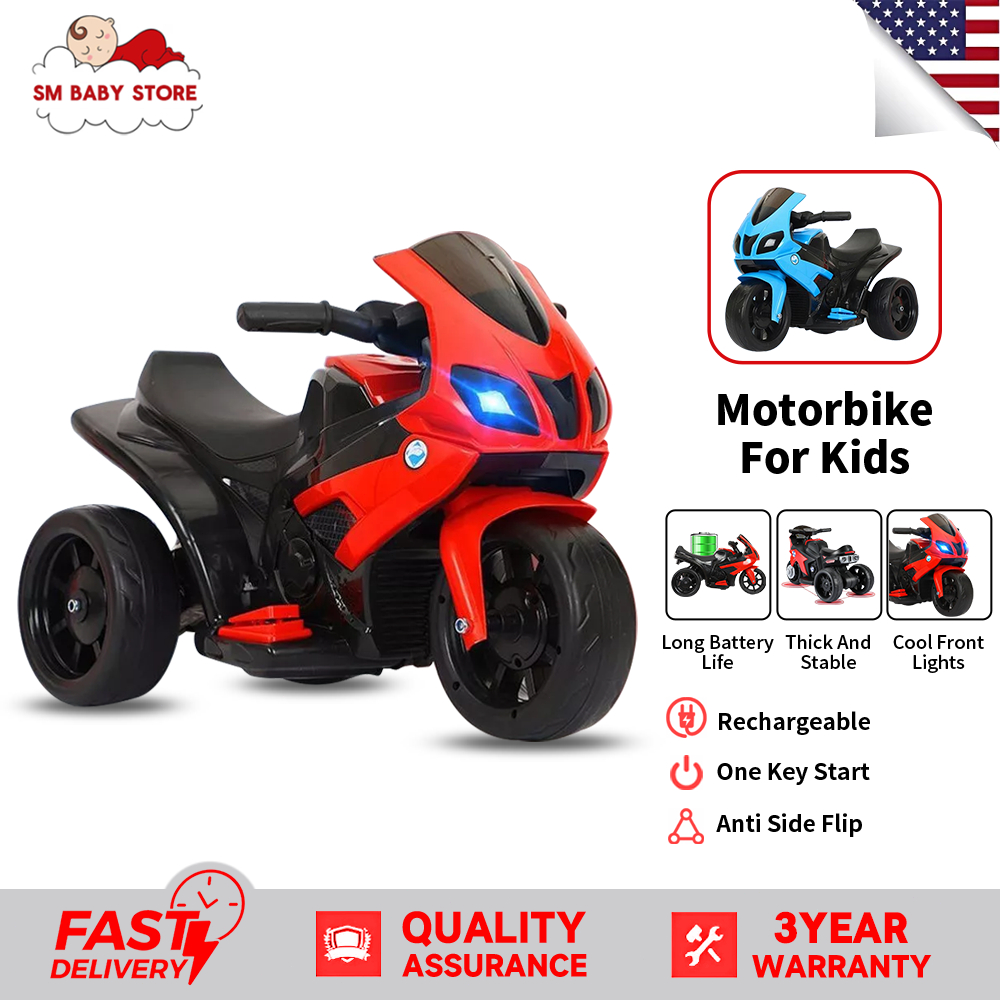 SMBaby Motorbike for Kids Rechargeable Motorcycle for Kids Mini ...