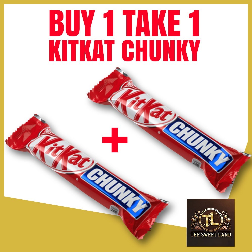 KitKat Chunky Mars Twix Chocolate Bars – B1T1, Buy 3, Assorted Bundles ...