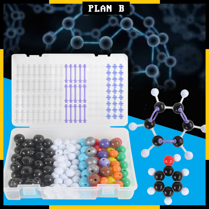 268pcs Molecular Structure Model Chemical Ball Stick Proportional Model ...