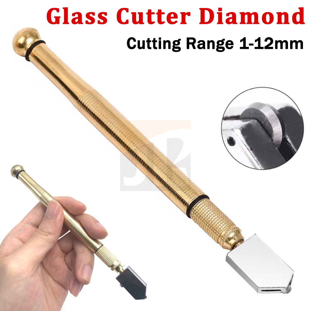 2 in 1 Multi-Functional Glass Cutter Manual Tile Mirrors Cutter Glass ...