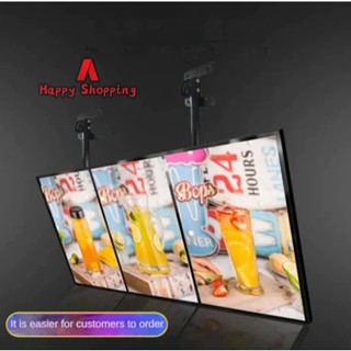 LED TVadvertising light box Menu board with light box ultra-thin LED ...
