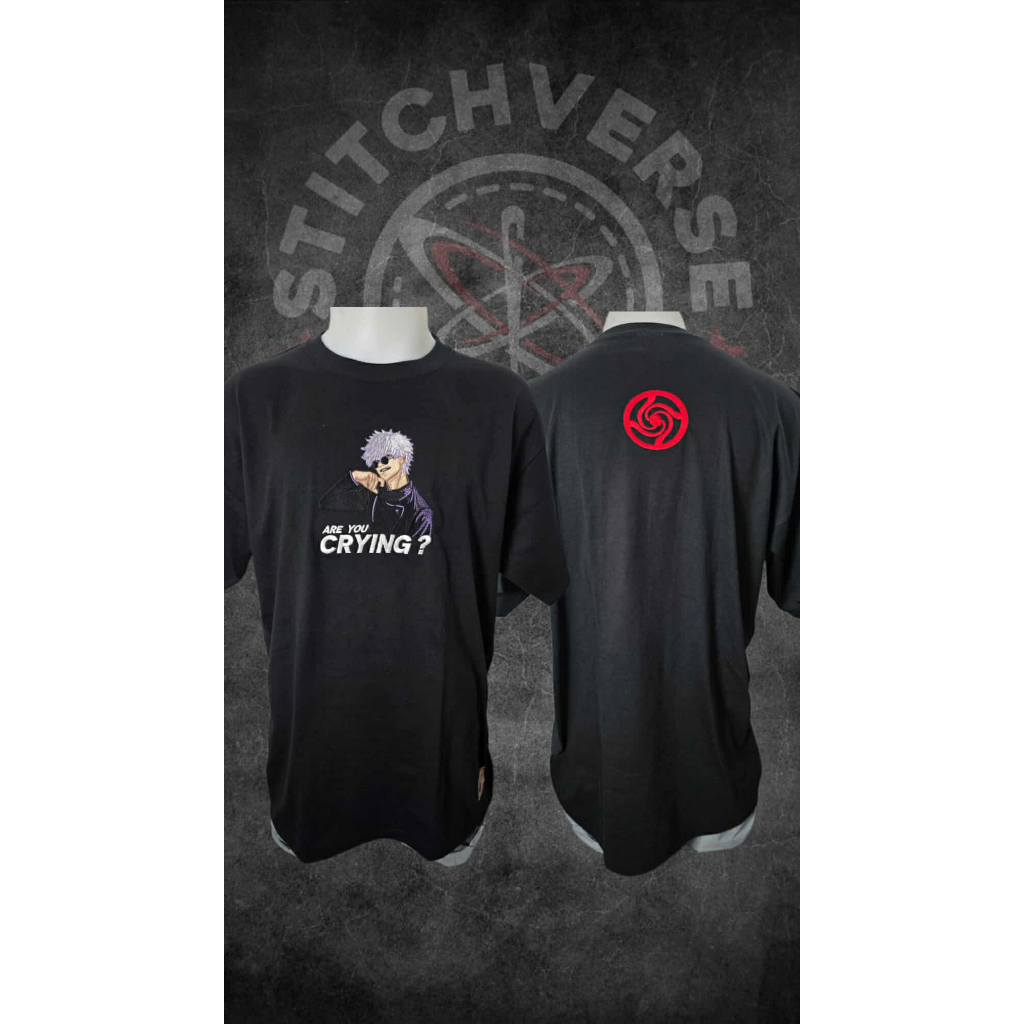 JJK Gojo V4 Embroidered Shirt | Shopee Philippines