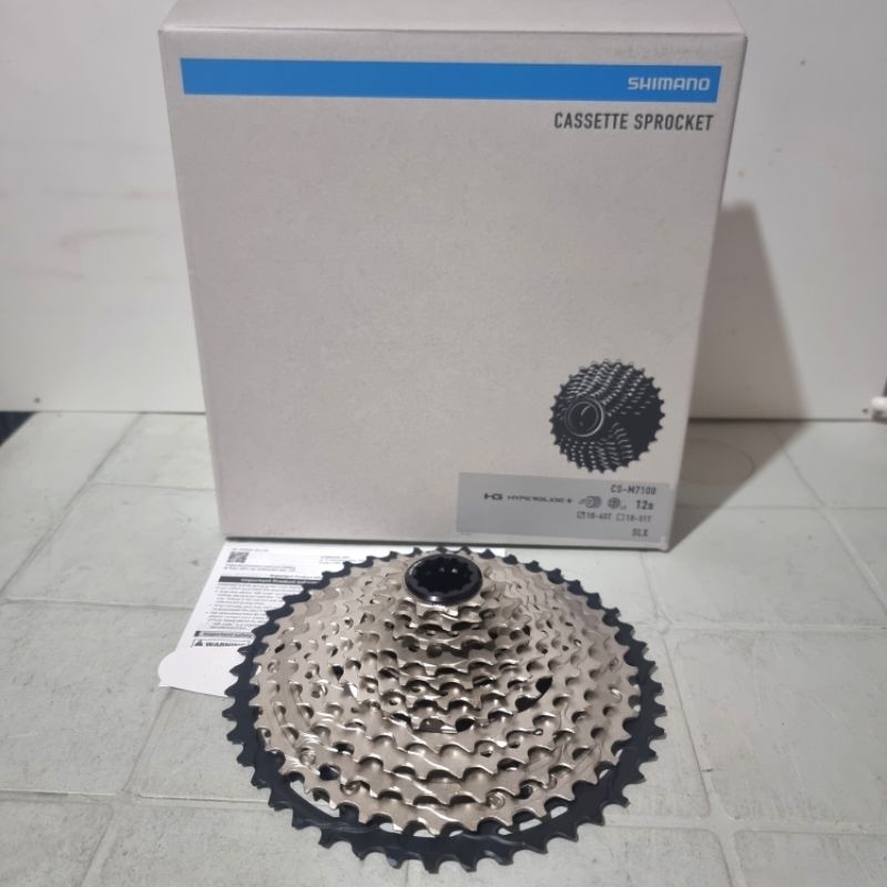 SHIMANO SLX CS-M7100 Micro Spline Cassette Sprocket MTB | Shopee ...