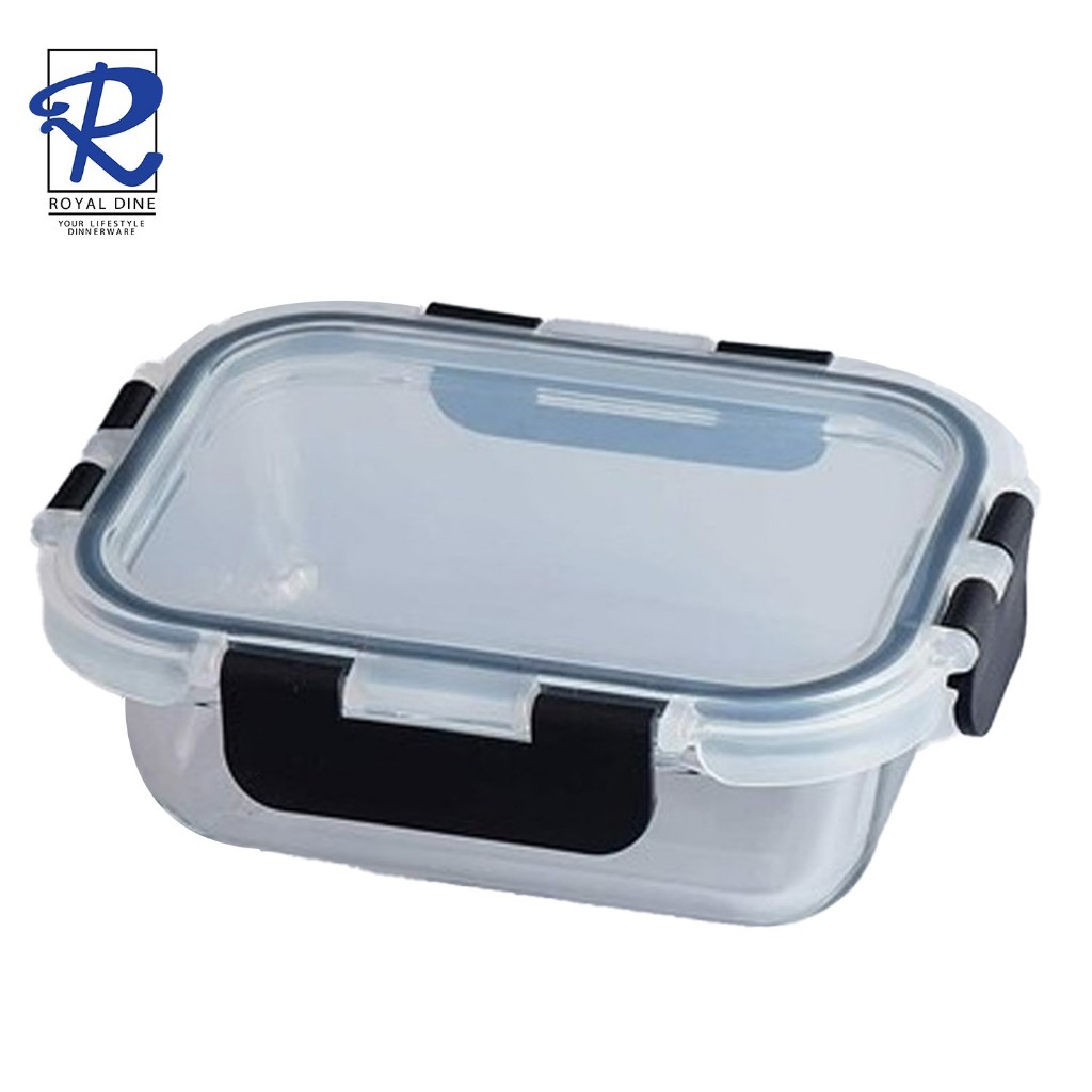 Royal Dine Ultima Black Lid 370ml Food Storage CROY564 | Shopee Philippines
