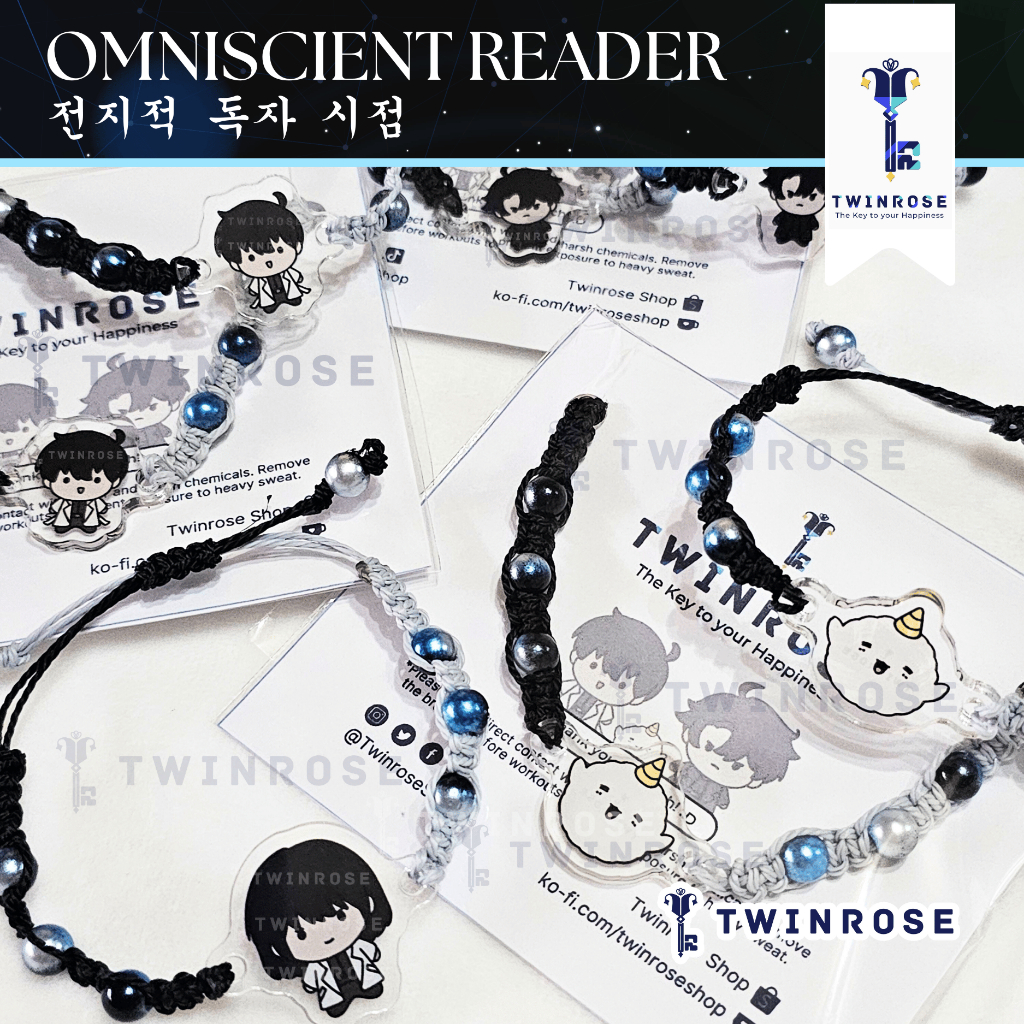 Omniscient Reader Acrylic Handmade Woven Bracelets ORV [Twinrose ...