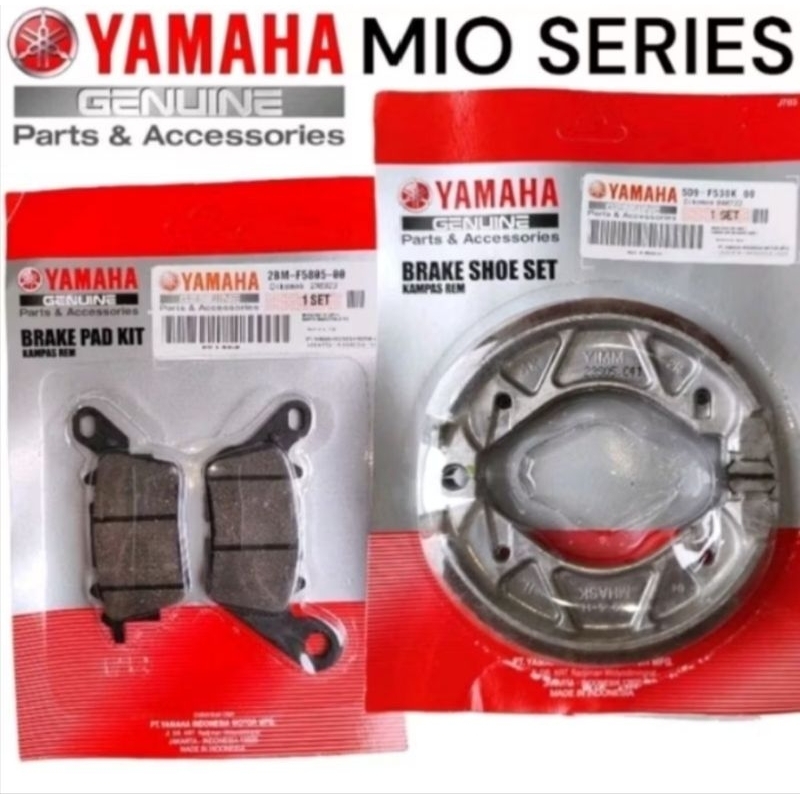 MIO BRAKE SET AEROX V1,V2 /MIO GEAR / MIO GRAVIS / MIO SOUL 1125/MIO ...