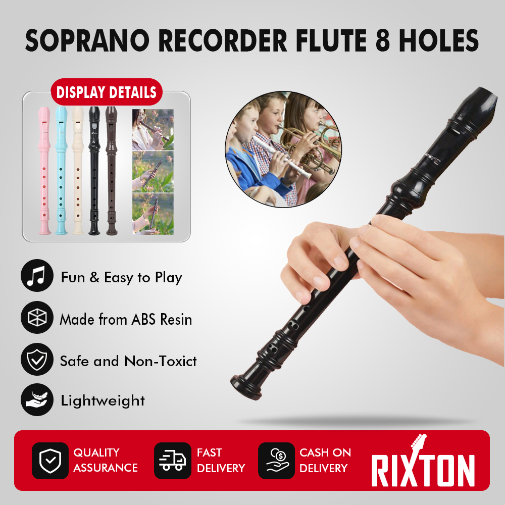 SWAN Soprano Recorder Instrument for Beginners Kids Student German ...