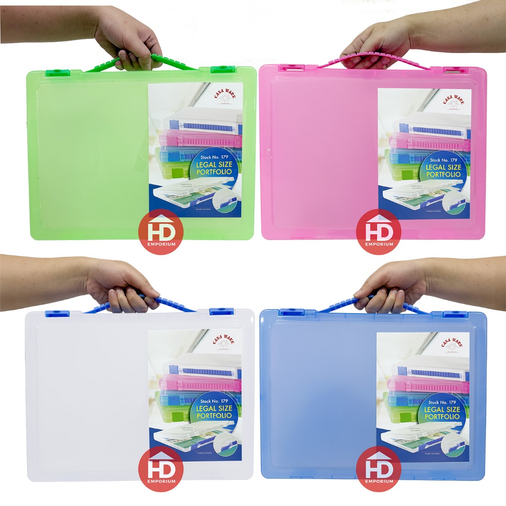 Casaware Legal Size Portfolio file folder with handle #179 file case ...