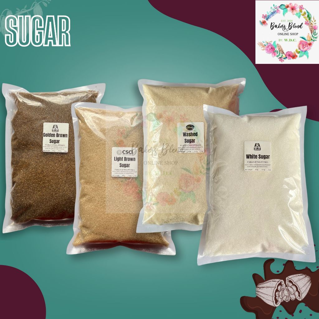 Sugar (White | Light Brown | Golden Brown | Washed) | Shopee Philippines