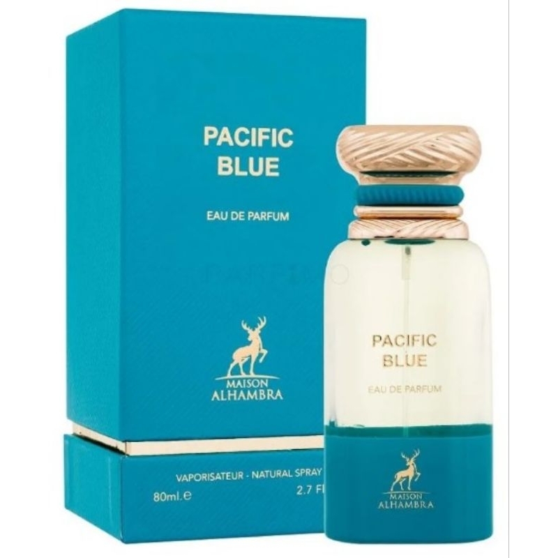 Original Maison Alhambra Pacific Blue Unisex 80mL | Shopee Philippines