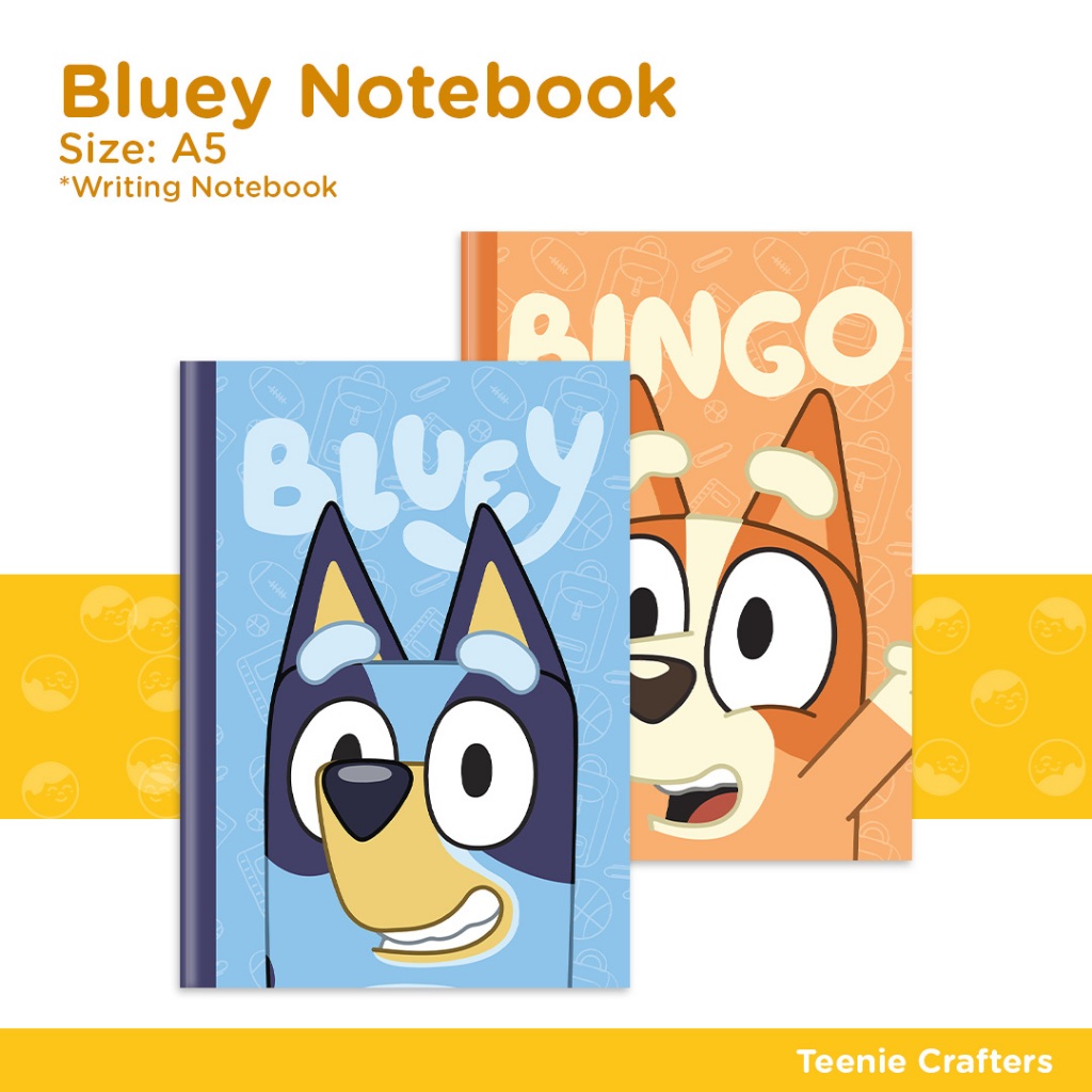 BLUEY THEMED NOTEBOOKE | 60 LEAVES | Shopee Philippines