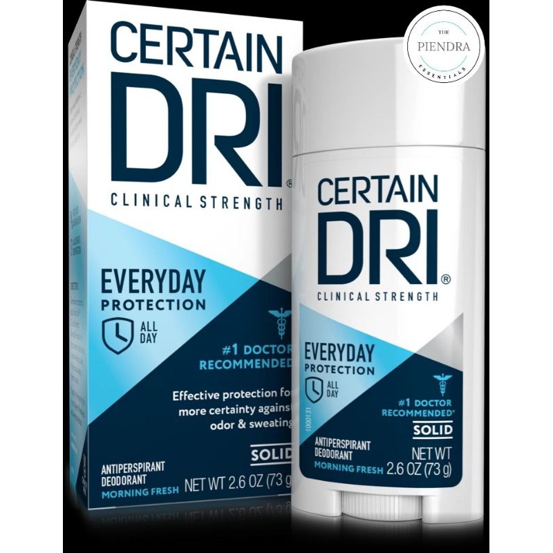 Certain Dri Everyday Strength Clinical Solid Antiperspirant & Deodorant ...
