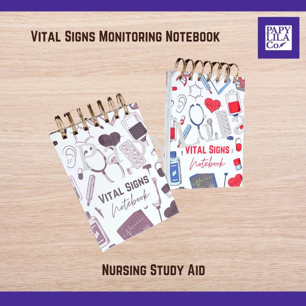 Vital Signs Notebook Nursing Students Study Aid | Shopee Philippines