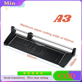A4/A3 Sliding Paper Cutter Heavy Duty Metal Base Paper Trimmer For ...