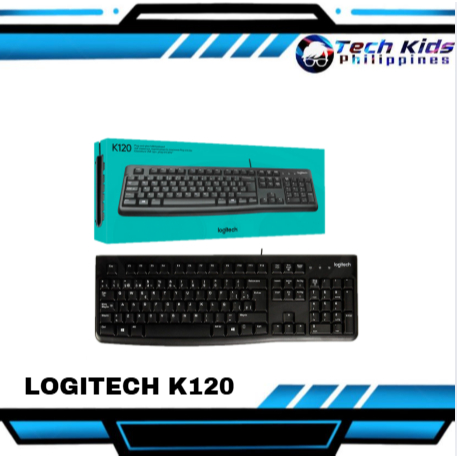 Logitech K120 Plug and Play USB Gaming Keyboard | Shopee Philippines