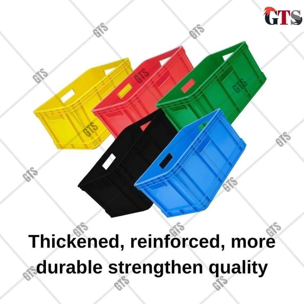 GTS MULTI PURPOSE PLASTIC CLOSE CRATES HEAVY DUTY(factory direct sales ...