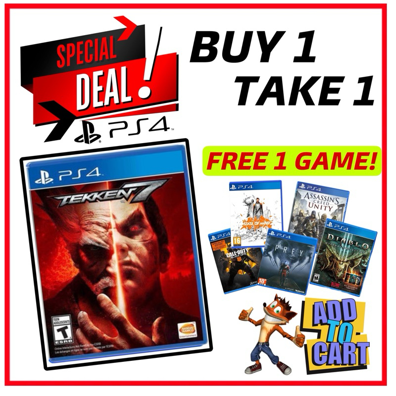 Tekken 7 All Playstation 4 | Shopee Philippines