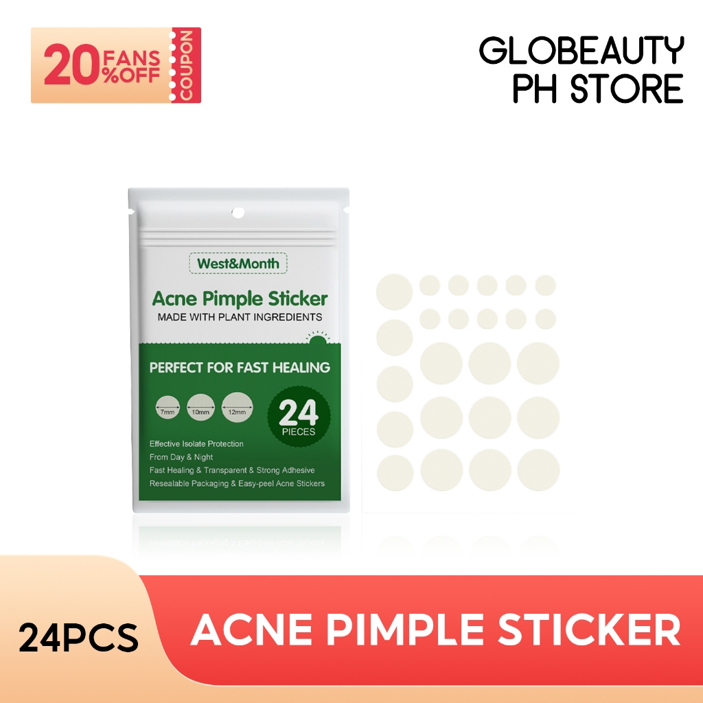 West&Month Acne Pimple Patches Invisible Covering Acne Blemishes Acne ...