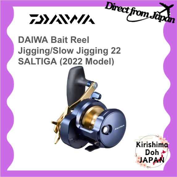 DAIWA Bait Reel Jigging/Slow Jigging 22 SALTIGA (2022 Model) "15S""15SL""15""15L ""15H""15HL""15 ...