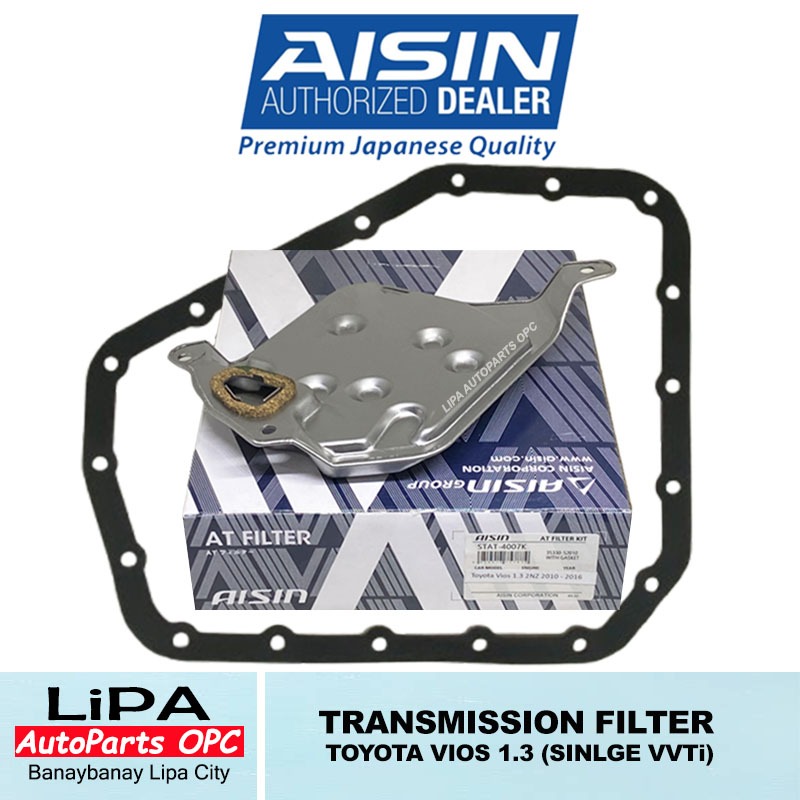 AUTOMATIC TRANSMISSION FILTER TOYOTA VIOS 1.3 2NZ 2010-2016 (SINGLE ...