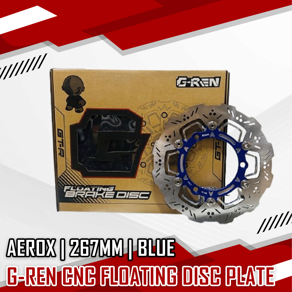G-REN CNC FLOATING DISC FOR AEROX 267MM | Shopee Philippines