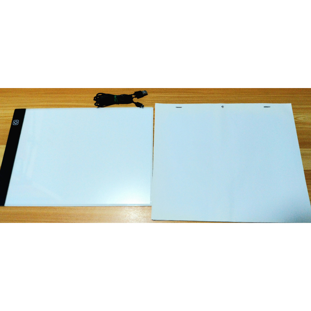 [BRAND NEW] A4 USB LED Light Drawing Pad Stencil Tracing Copy Pad Art ...