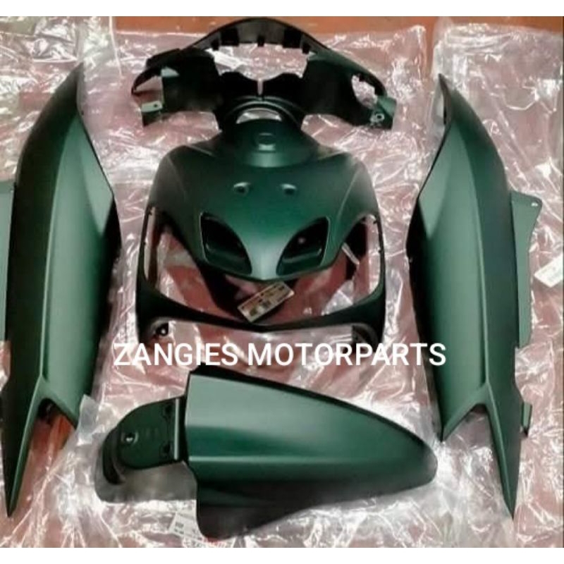 MIO SOULTY 5PCS BODY KIT MATTE GREEN ORIGINAL | Shopee Philippines