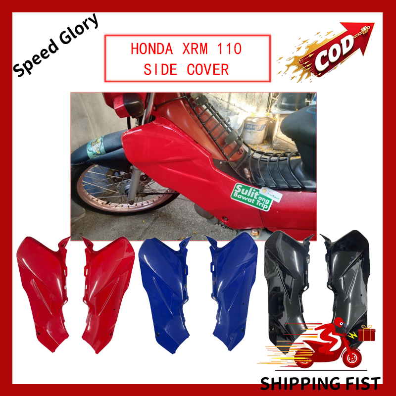 HONDA XRM110 FAIRINGS SIDE COVER MOTORCYCLE ACCESSORIES | Shopee ...