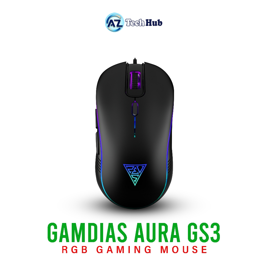 AURA GS3 MULTICOLOR GAMING MOUSE | Shopee Philippines