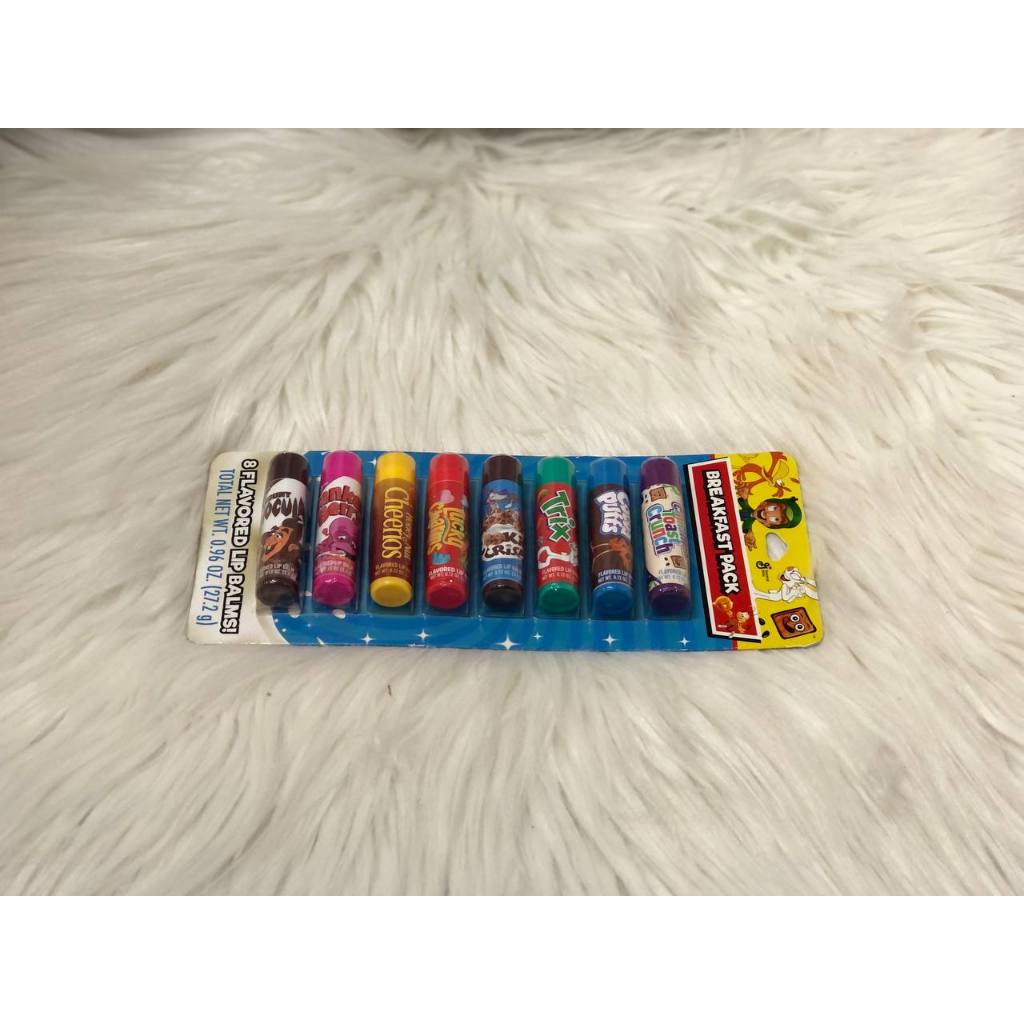 Breakfast pack (8 flavored lip balms) | Shopee Philippines