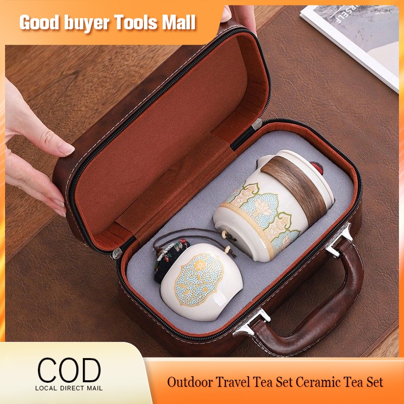 Outdoor Travel Tea Set Ceramic Tea Set | Shopee Philippines