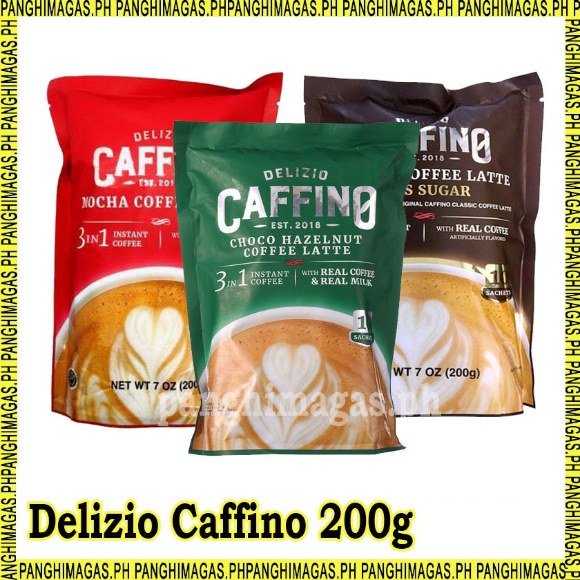 Caffino Coffee Latte | 3 in 1 Instant Coffee 10 packs | Delizio | 200 ...