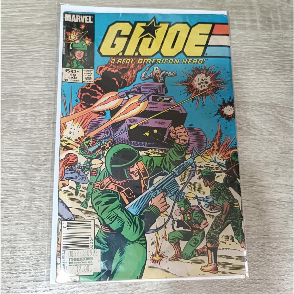 GI Joe #19 - GD/VG condition (Marvel comics 1984) | Shopee Philippines