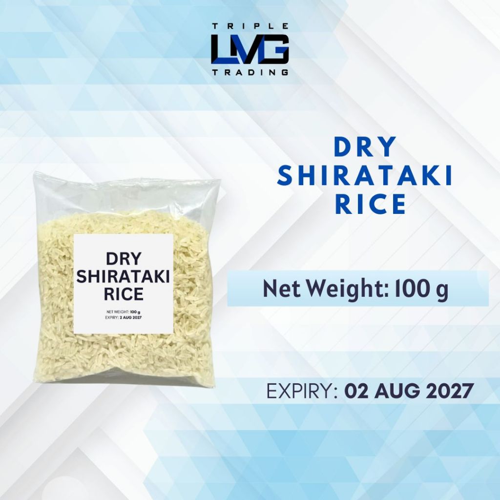 Dry Shirataki Rice 100g | Shopee Philippines