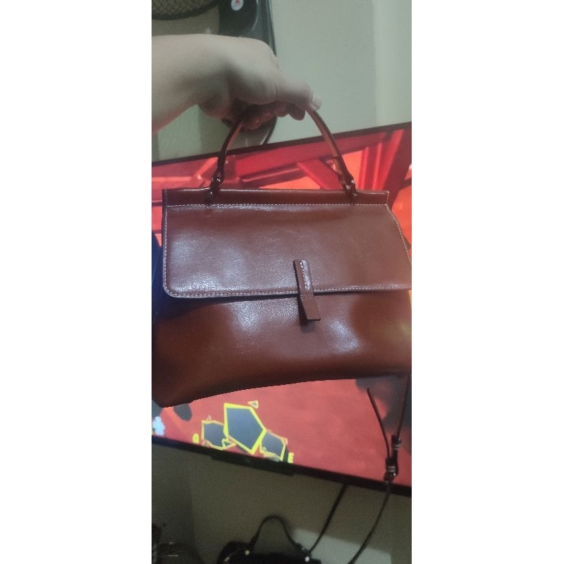 Office bag 2 way perfect Good As New sobrang Ganda! | Shopee Philippines