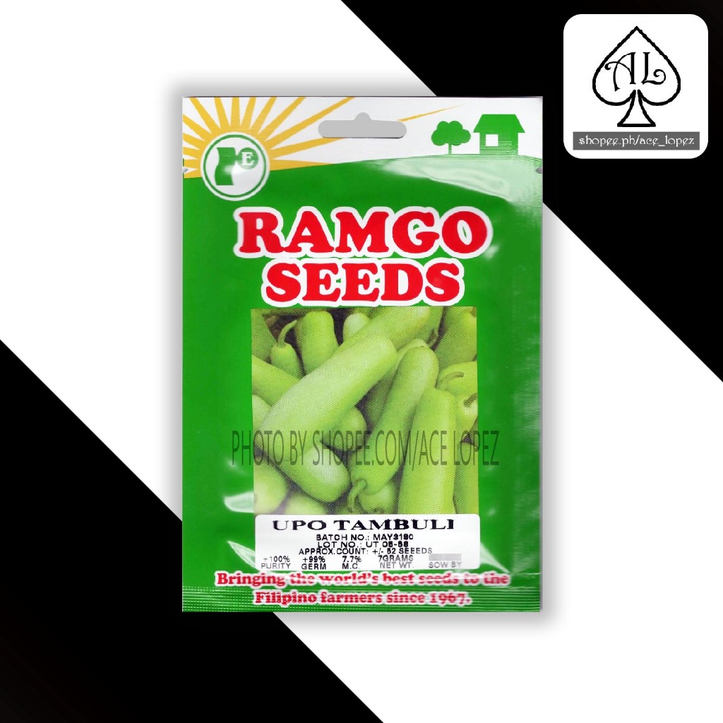 Ramgo RPD Seeds Upo Tambuli 7g als21207 | Shopee Philippines