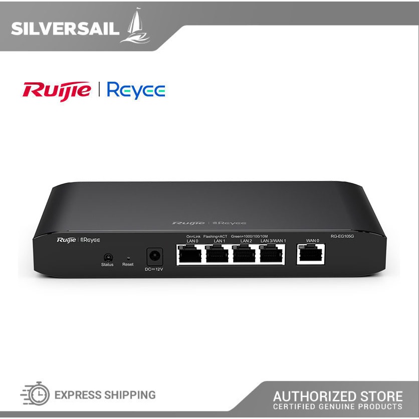 Ruijie Reyee Rg-Eg105G-P / Eg105G-P V2 5-Port Gigabit Cloud Managed Router Poe | Shopee Philippines