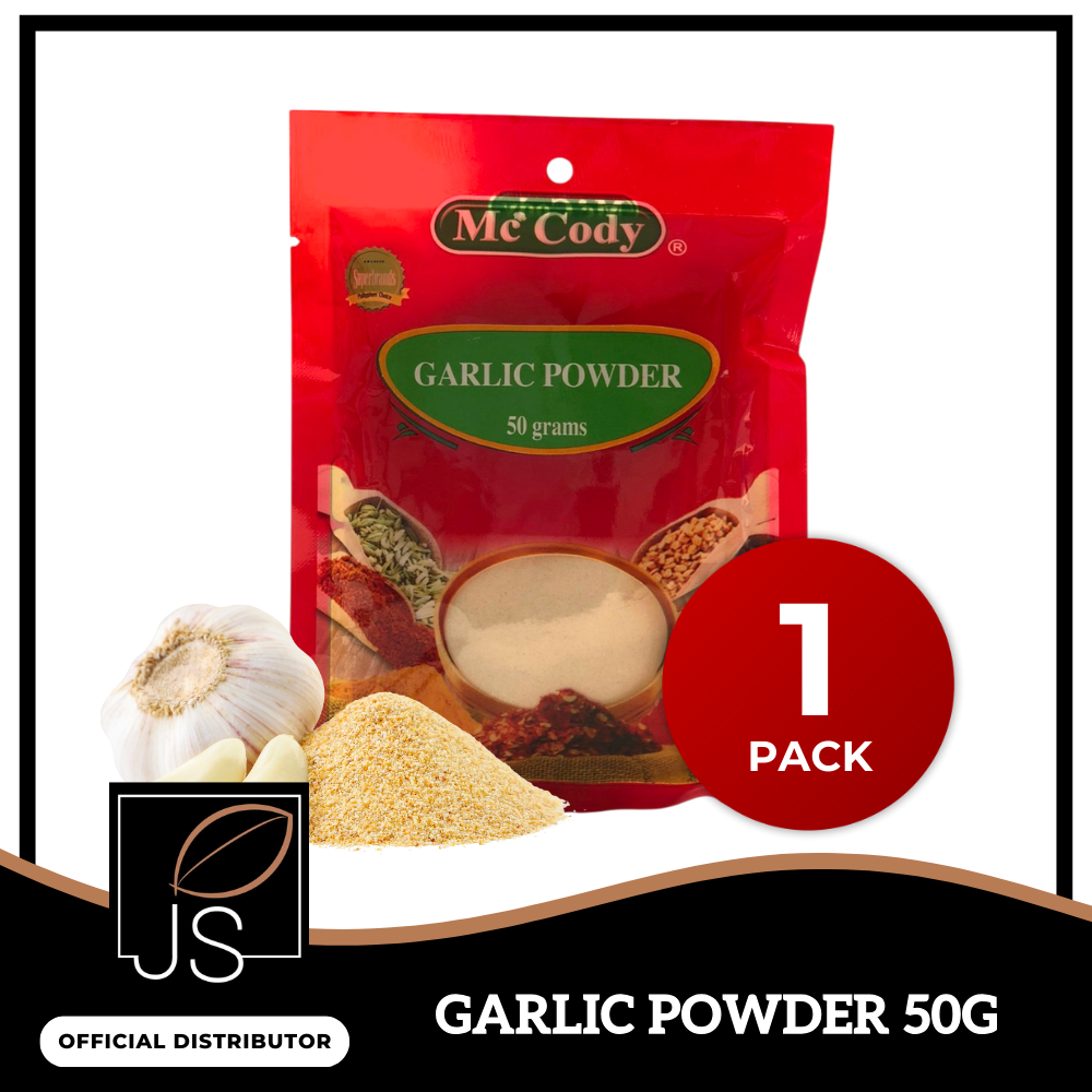 Mc Cody Garlic Powder 50g | Shopee Philippines