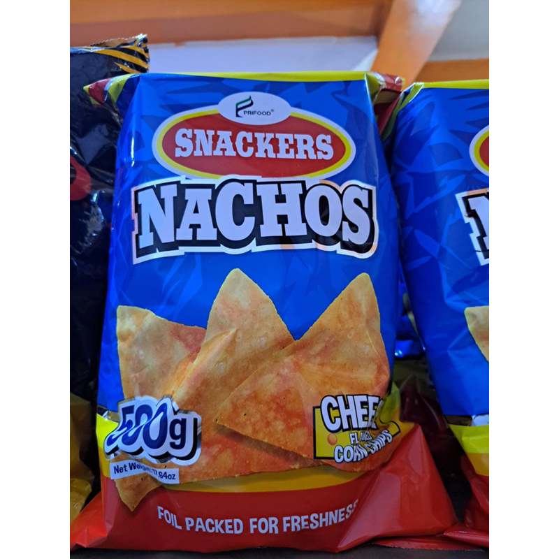SNACKERS NATCHOS 500g & CHEESY 110g, CHIPCHARON 140g | Shopee Philippines