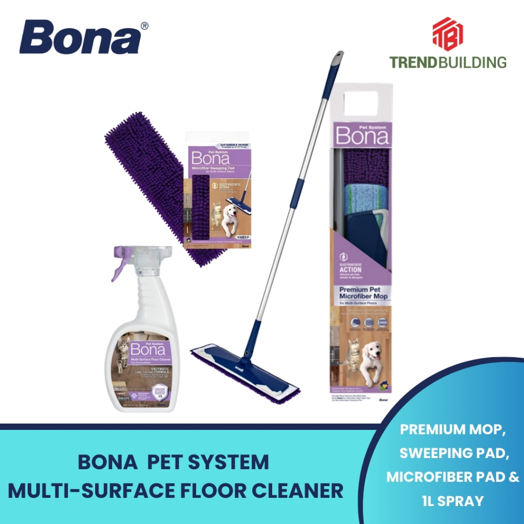 Bona Pet System Multi-Surface Floor Cleaner | Shopee Philippines