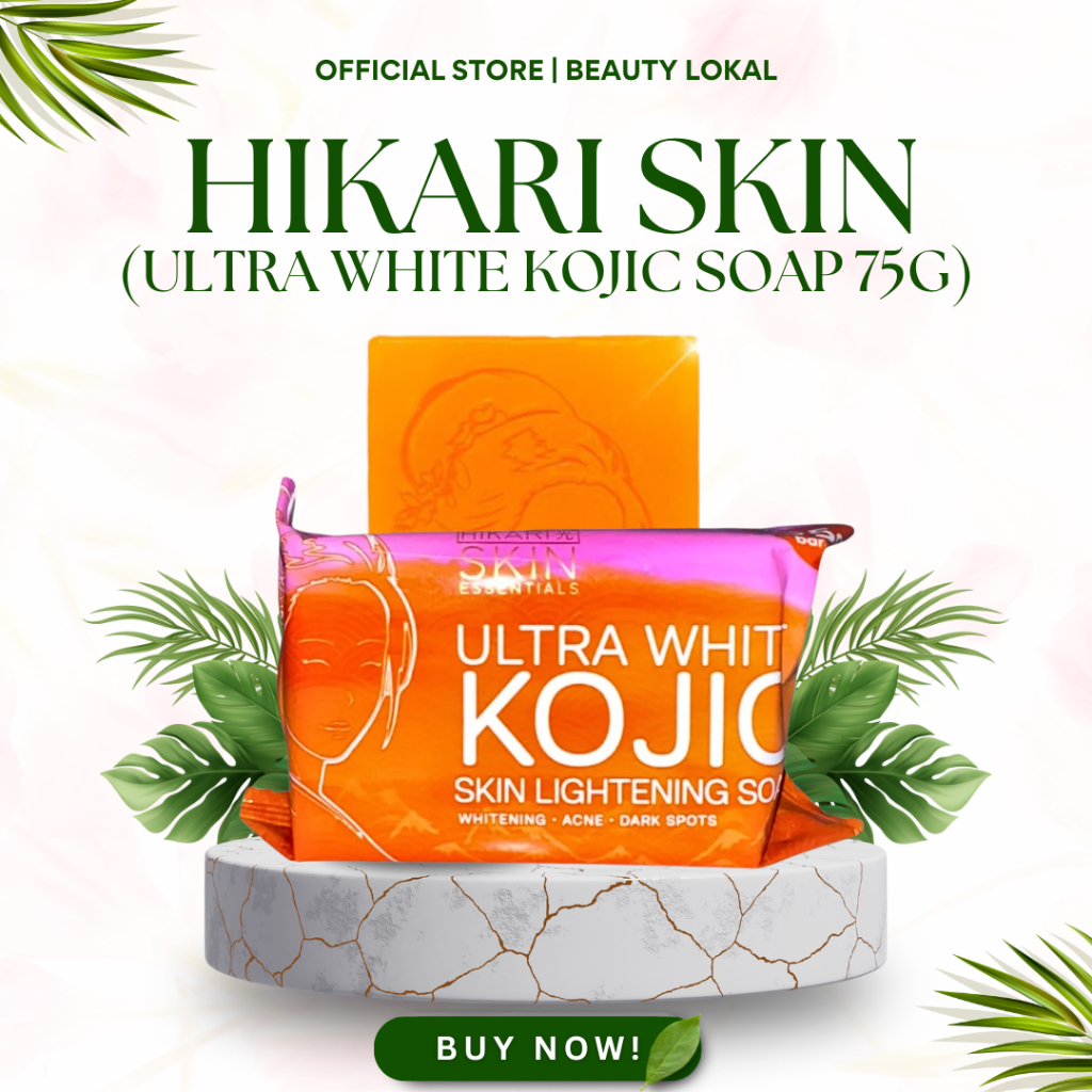 HIKARI Ultra White Kojic Soap 75g | Shopee Philippines
