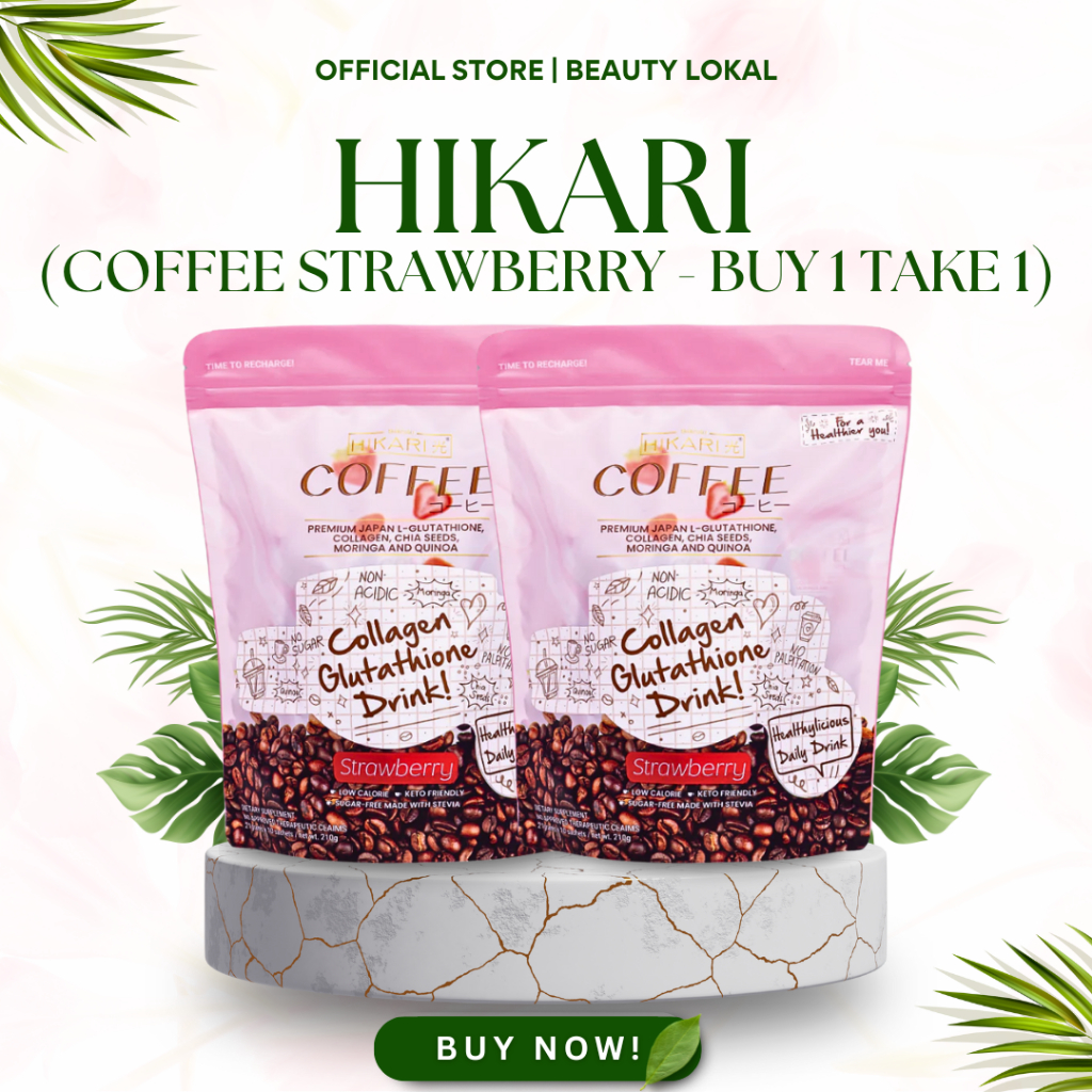 Hikari Drinks Coffee Strawberry 10 Sachets/Pouch B1T1 | Shopee Philippines