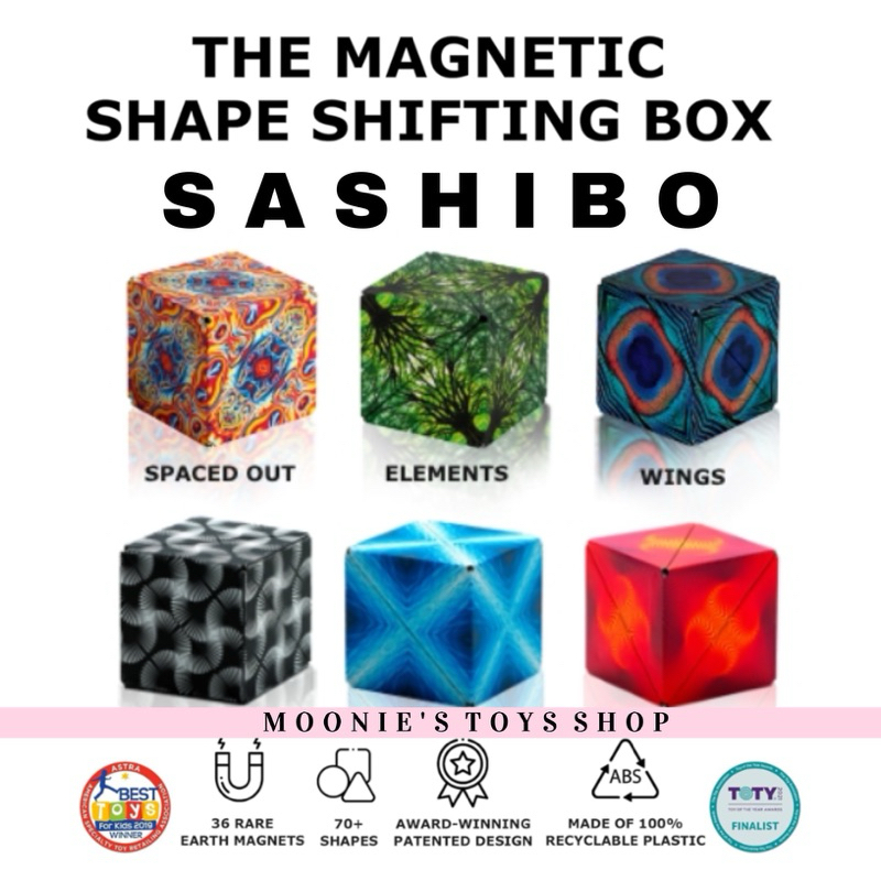 Sashibo The Original Magnetic Shape Shifting Box | Shopee Philippines