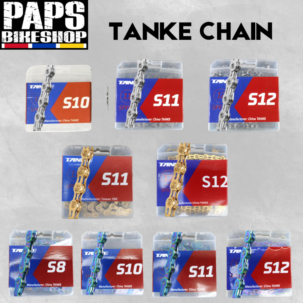 TANKE CHAIN FOR 10S, 11S, 12S FOR MOUNTAIN BIKE | Shopee Philippines