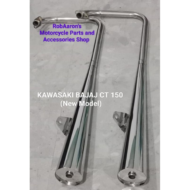 KAWASAKI BAJAJ CT150 NEW MODEL Chicken Pipe ( year model:2020-2025 ...