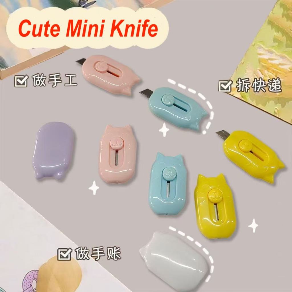 H&L Mini Cutter knife Parcel Art Cutter Stationary Office School ...