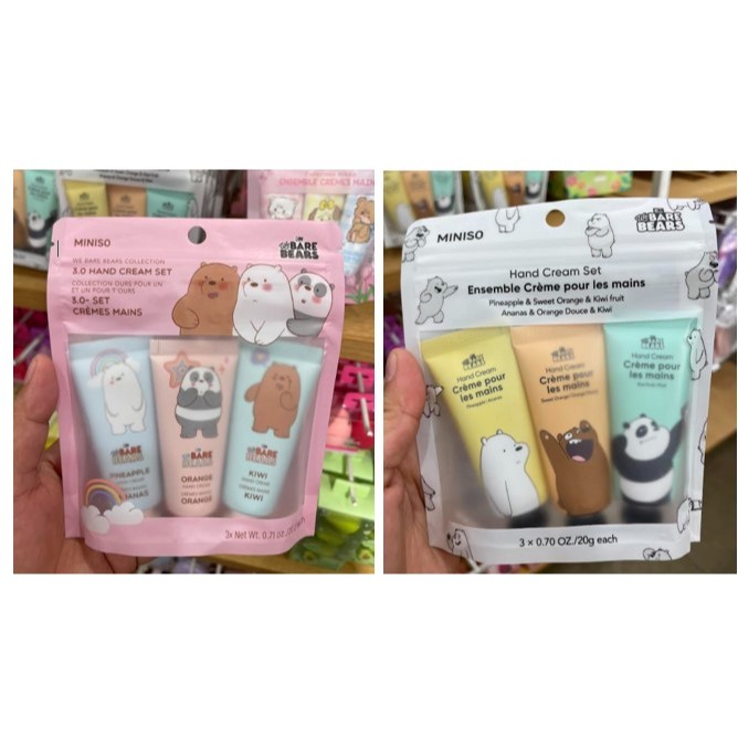 MINISO WBB HAND CREAM SET | Shopee Philippines
